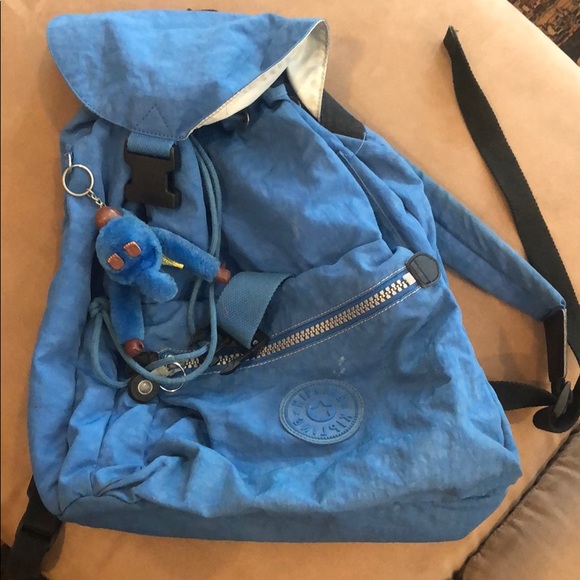 Bags | Royal Blue Kipling Backpack | Poshmark